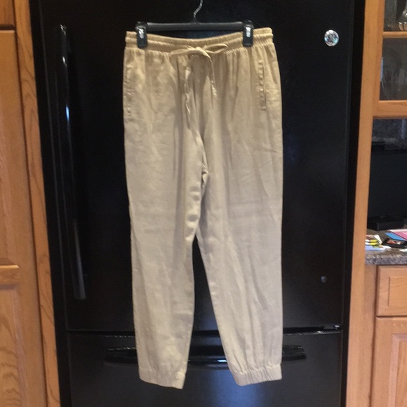 Love Tree | Pants & Jumpsuits | Love Tree Linen Jogger Pants | Poshmark